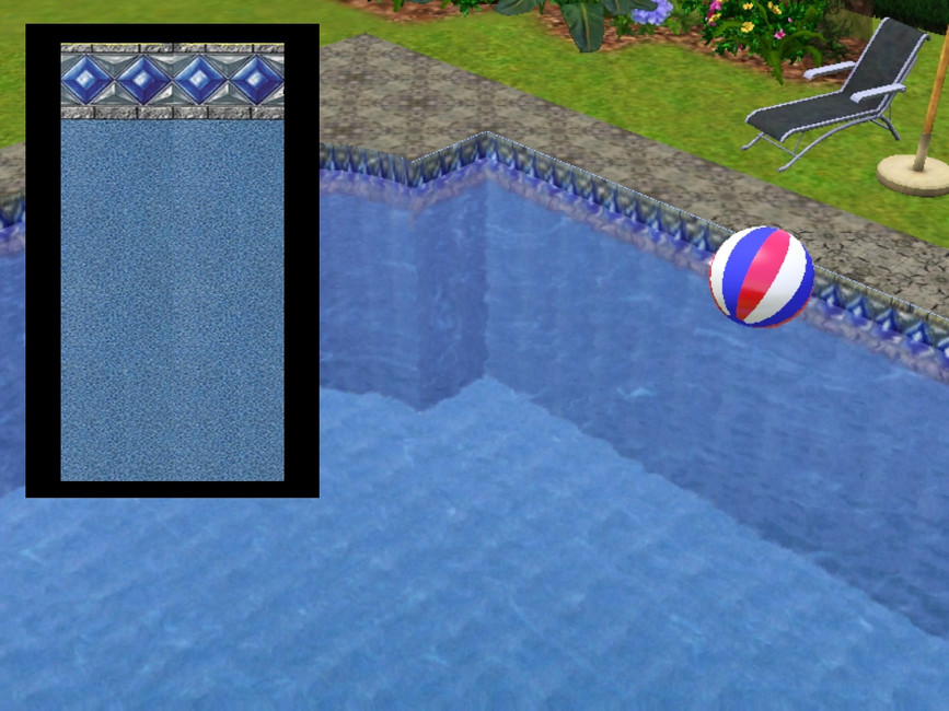 The Sims Resource - v2 Pool Wall