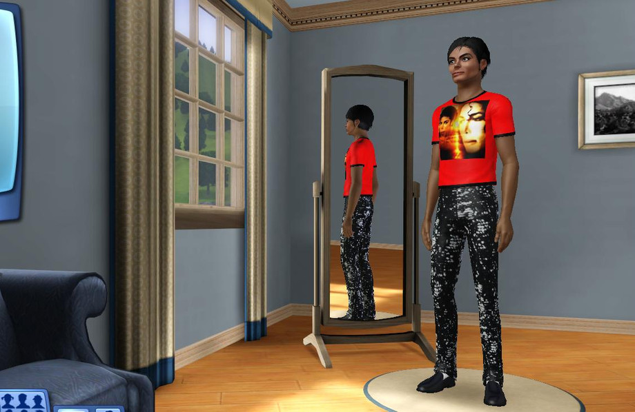 The Sims Resource | Michael Jackson T-Shirts