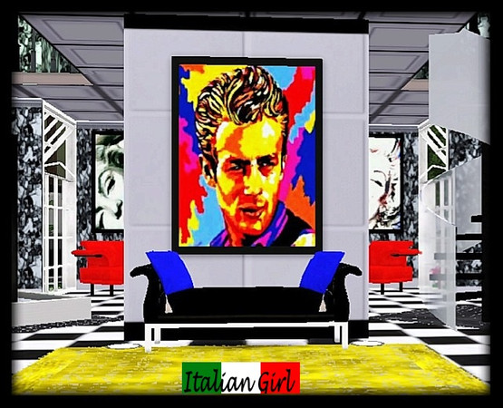 The Sims Resource | James Dean Pop Art