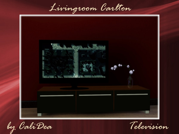 The Sims Resource - Livingroom Carlton Tv