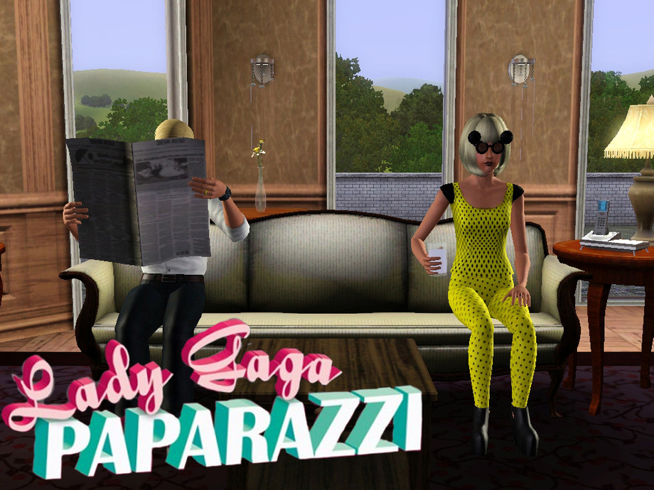 The Sims Resource | Lady Gaga - Mickey Mouse Glasses