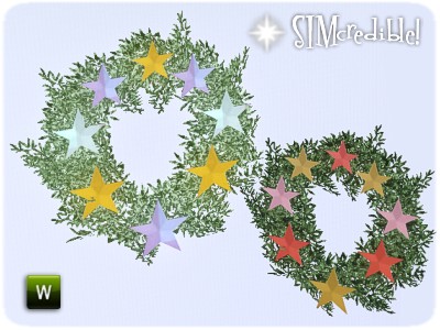 The Sims Resource | Wreath Collection - Stars