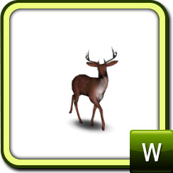 The Sims Resource | MajikGoldys Deer Large Lawn Decor