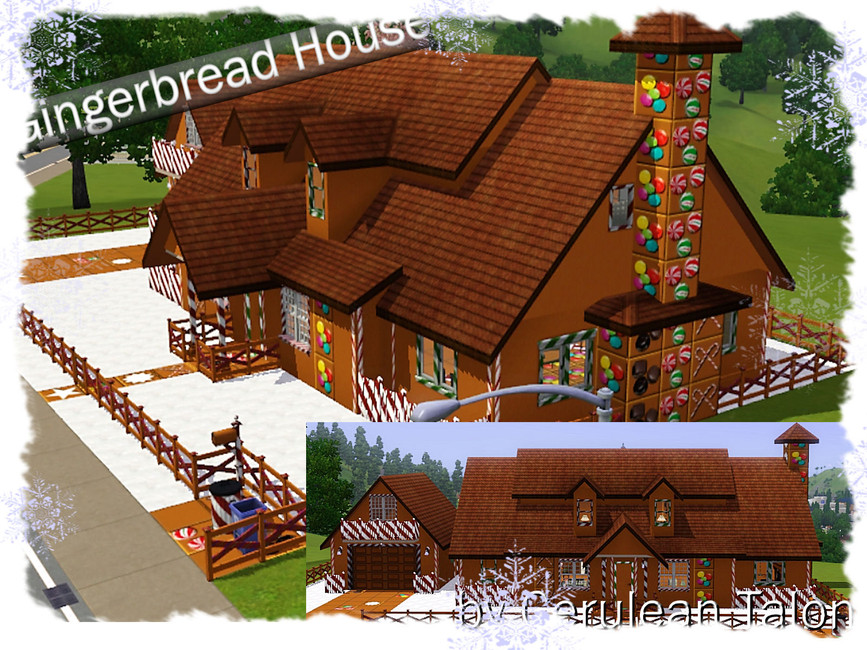 The Sims Resource - Gingerbread House