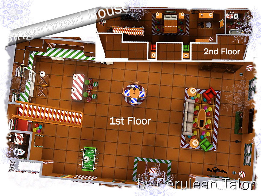 The Sims Resource - Gingerbread House