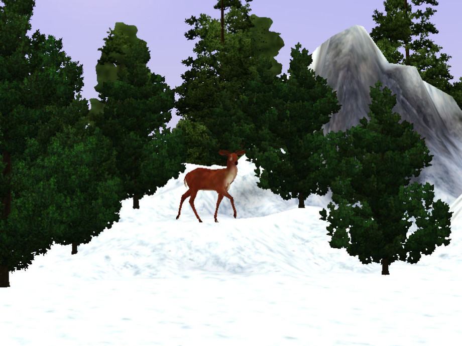The Sims Resource | MajikGoldys Deer Large Lawn Decor