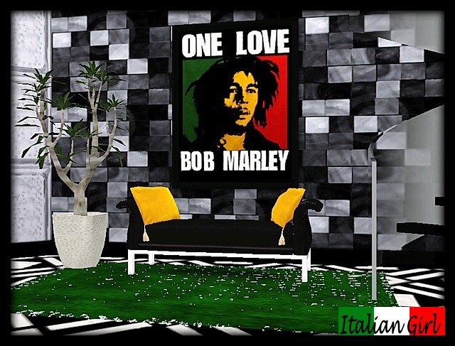 The Sims Resource | Bob Marley One Love