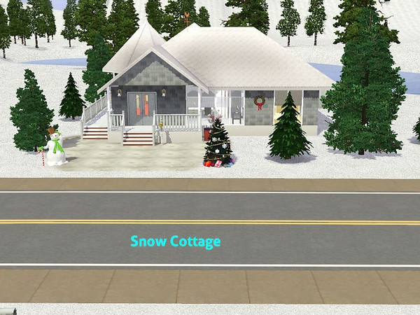 The Sims Resource | Snow Cottage