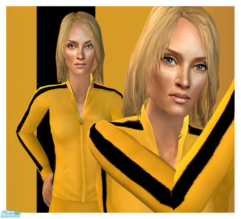 The Sims Resource | Uma Thurman in Kill Bill