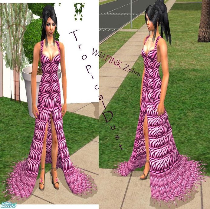 The Sims Resource | Wild Pink Zebra
