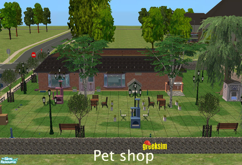 The Sims Resource | Pet shop