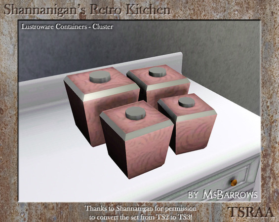The Sims Resource | Lustroware Containers