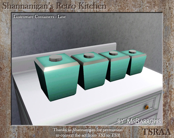 The Sims Resource | Lustroware Containers