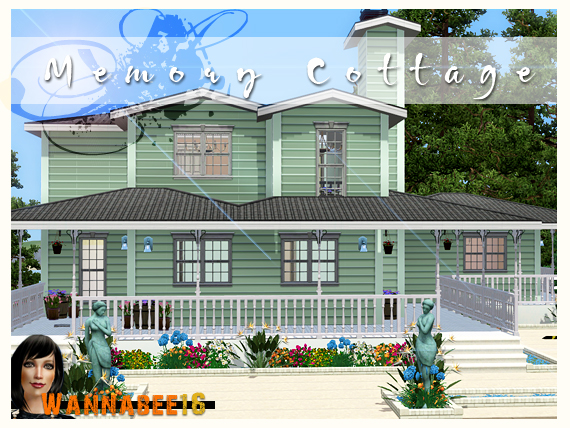 The Sims Resource | Memory Cottage - Unfurnished
