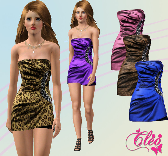 The Sims Resource - Non Stop Party Dress