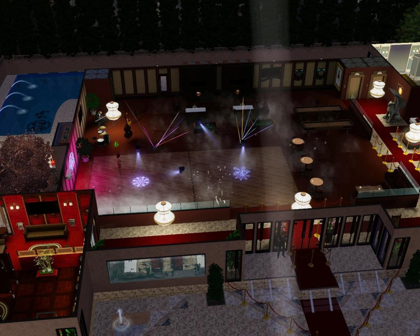 The Sims Resource | The Sterling Lounge (Night Club)