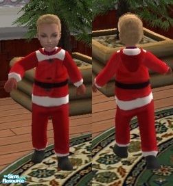 The Sims Resource | Santa Suit