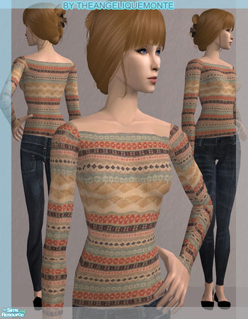 The Sims Resource | Winter Set 1 - Outfit 1