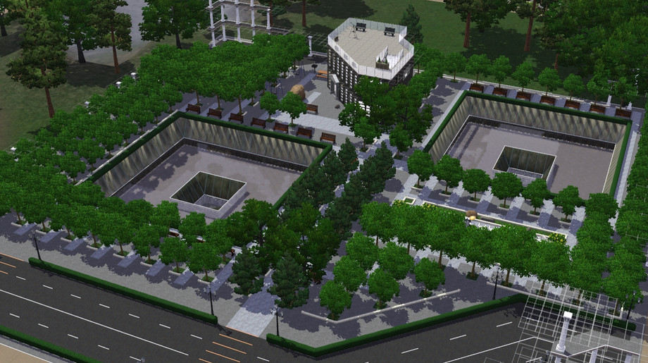 The Sims Resource | World Trade Center Memorial Park