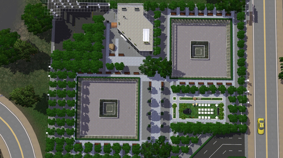 The Sims Resource | World Trade Center Memorial Park