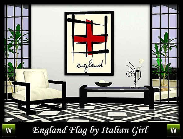 The Sims Resource - England Flag