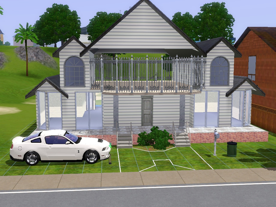 The Sims Resource - New And Unusual Home*UNFURNISHED 1BR 1BA