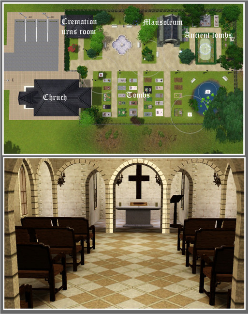 The Sims Resource - Cimetiere Communal