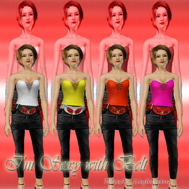 The Sims Resource - Sexy with Belt
