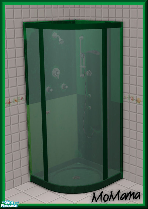 The Sims Resource | NK Great Green Bath - Shower