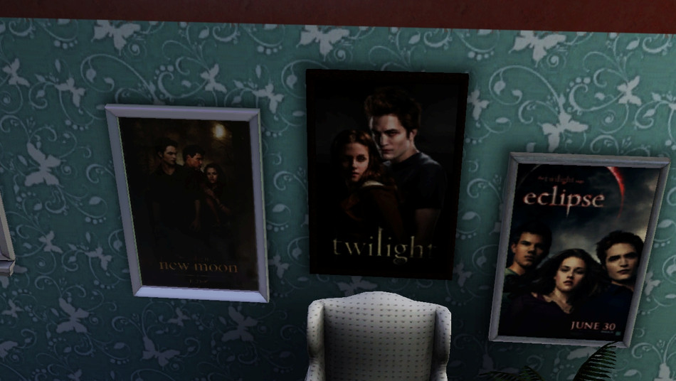The Sims Resource - Twilight Saga Movie Posters