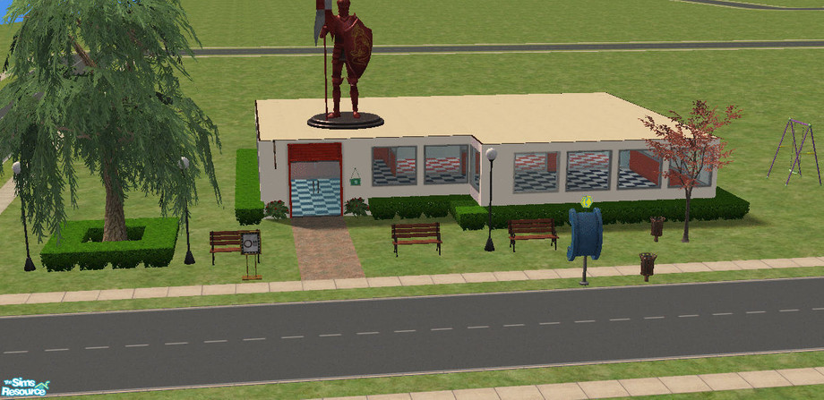 The Sims Resource | 50\'s Snack Bar