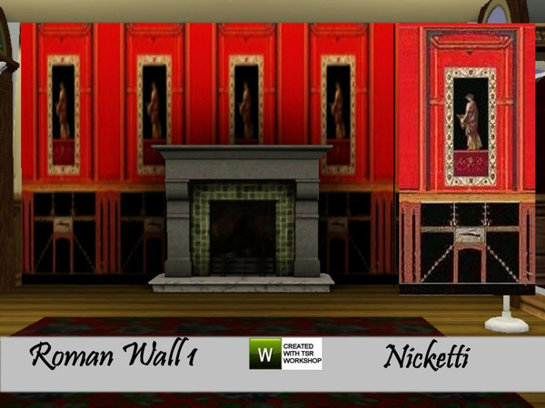 The Sims Resource | Roman Wall 1