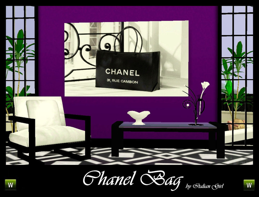 The Sims Resource - Chanel Bag