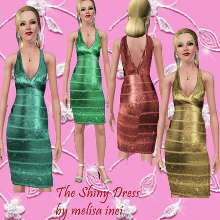 The Sims Resource | The Shiny Dress