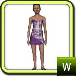 The Sims Resource | Awesome Teen Prom Dress