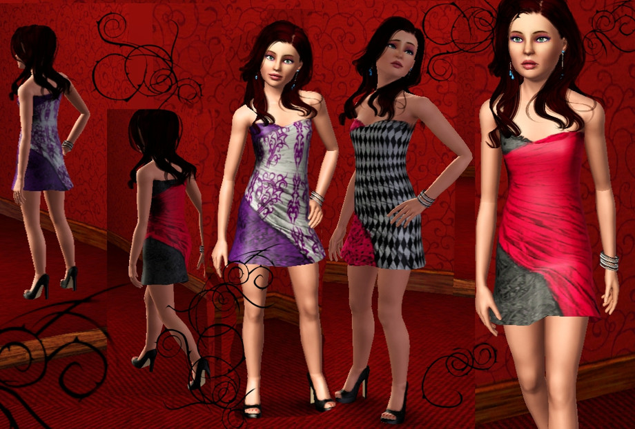 The Sims Resource | Awesome Teen Prom Dress