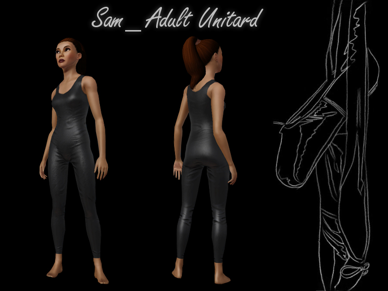 The Sims Resource | Sam_Adult Unitard