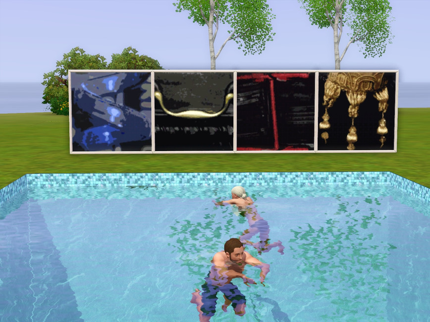 The Sims Resource - Lots of Letters Alphabet - 26 paintings in 1!!