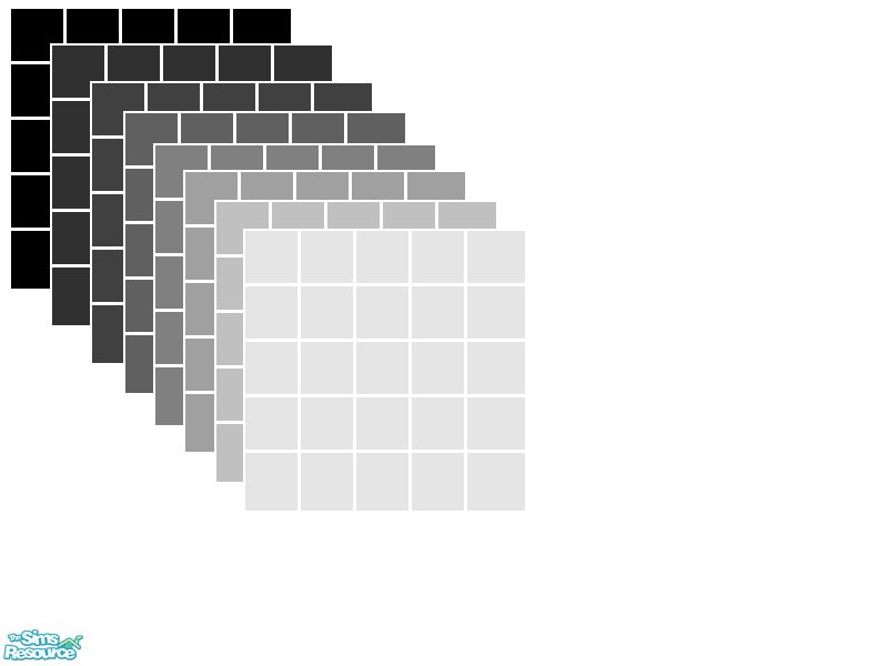 The Sims Resource - Tiny Tiles Collection Set 15a
