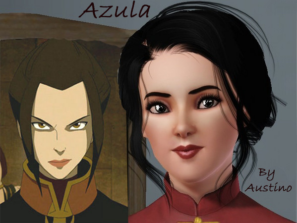 The Sims Resource | Azula (Avatar: The Last Airbender)
