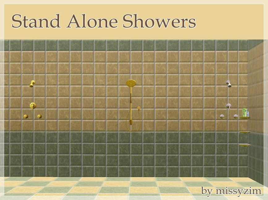 The Sims Resource - Stand Alone Showers