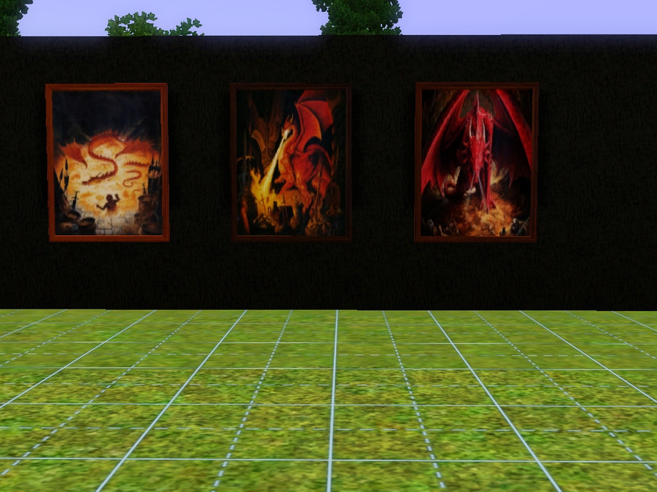 The Sims Resource - Dragon Art Pt 2 - Smaug