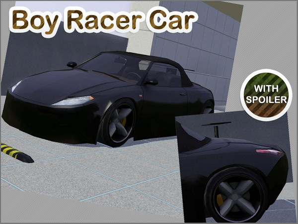 The Sims Resource | Boy Racer Car