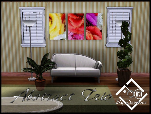 The Sims Resource | Abstract Trio