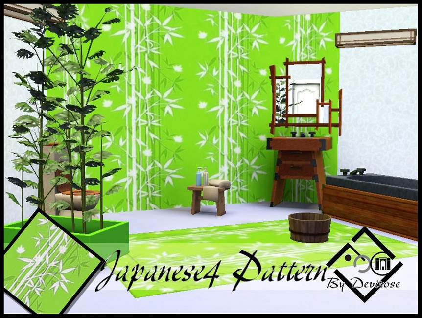 The Sims Resource - Japanese 4 Pattern
