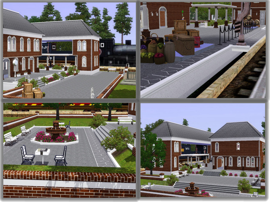 The Sims Resource | Victoria Train Station