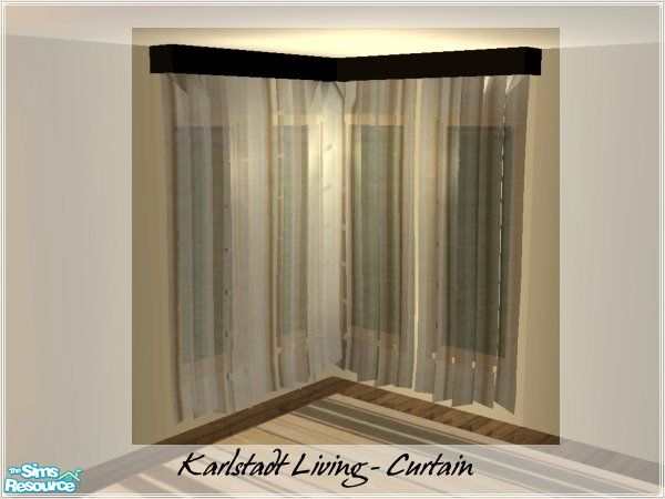 The Sims Resource | Karlstad Living Recolour - Curtain