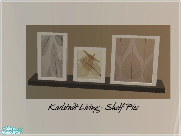 The Sims Resource | Karlstad Living Recolour - Shelf Pics