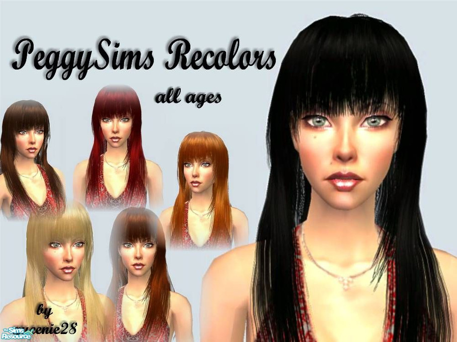 Sims 2 hair recolors - eupoo