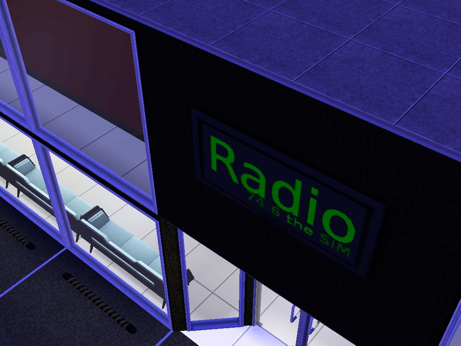 The Sims Resource | Radio Station Sign